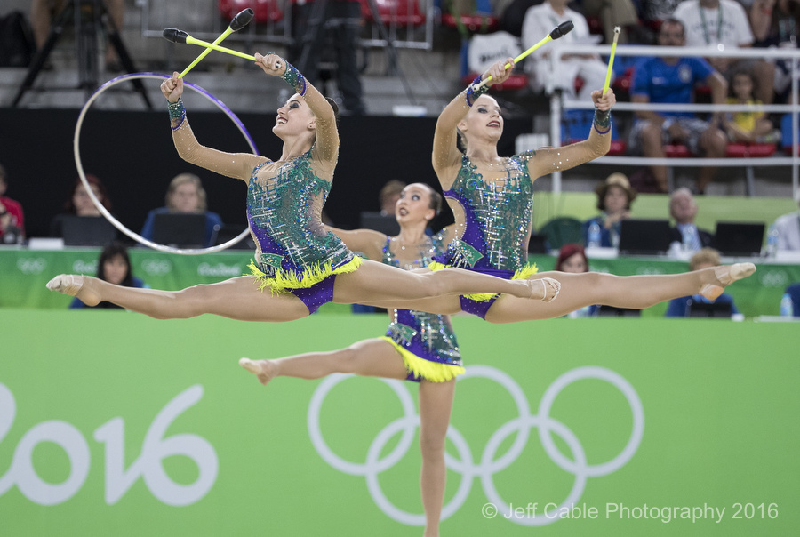 Jeff Cable's Blog: Rhythmic gymnastics - Trying something different again