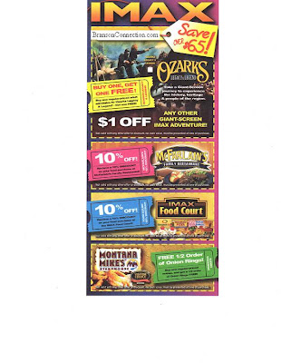 Branson Show News: Branson IMAX Print and Save Discount Coupons!
