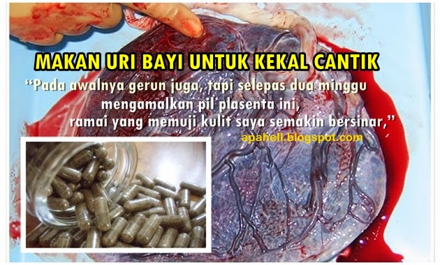 Sanggup Makan Uri Bayi Untuk Kekal Cantik (2 Gambar) - Ohsem meh!