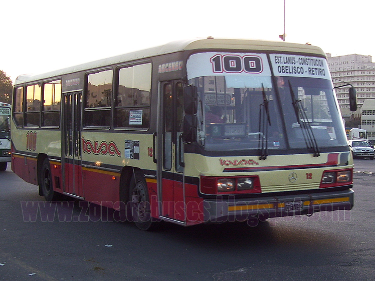 Colectibus - Zona de Buses: LINEA 100