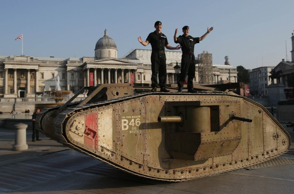 Bayou Renaissance Man: 100 years ago today, the tank went to war
