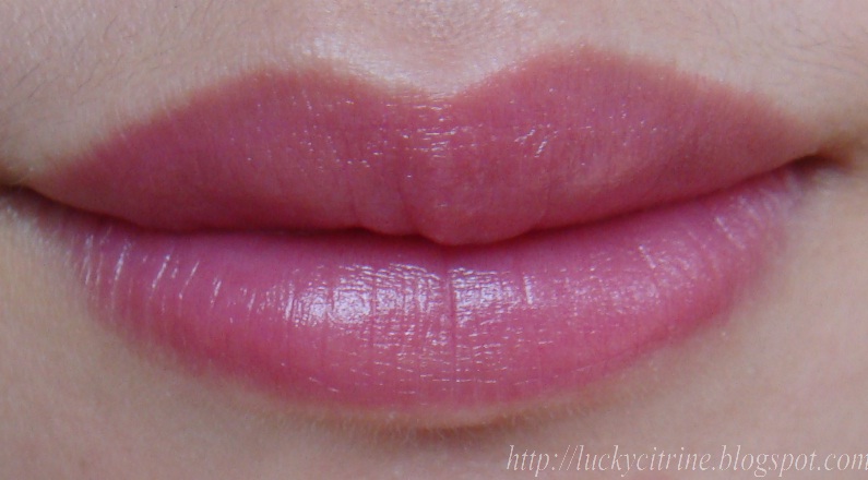 Lucky Citrine: The Body Shop Born Lippy Stick in Plum