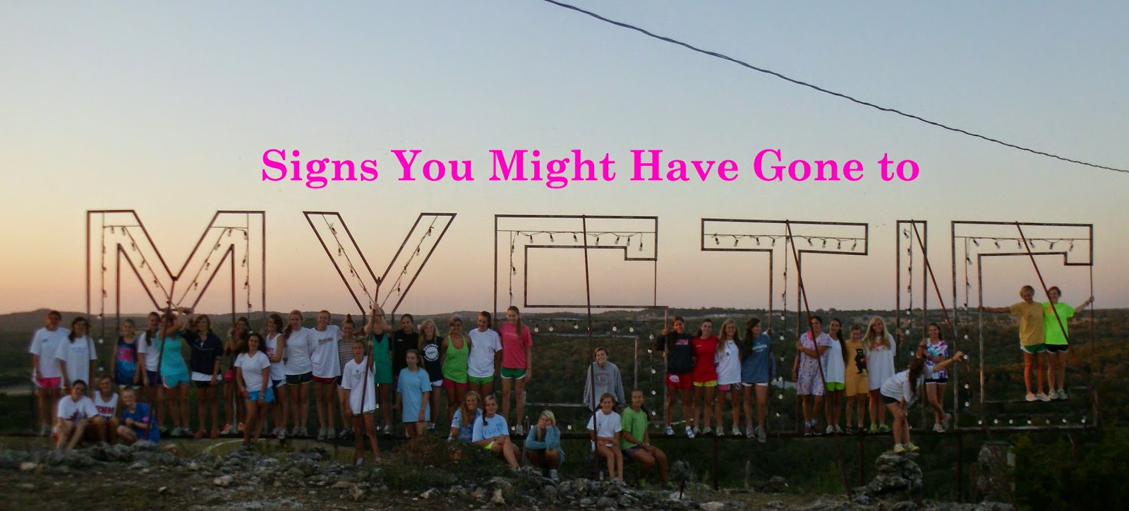 Keynotes: Signs You Went to Camp Mystic
