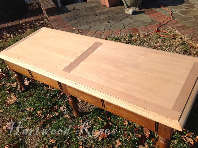 Hartwood Roses: My Best Tool for Stripping Table Tops