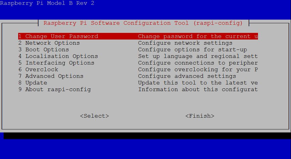 MICROPROCESSOR AND MICROCONTROLLER: Raspberry Pi - Raspi Config Description