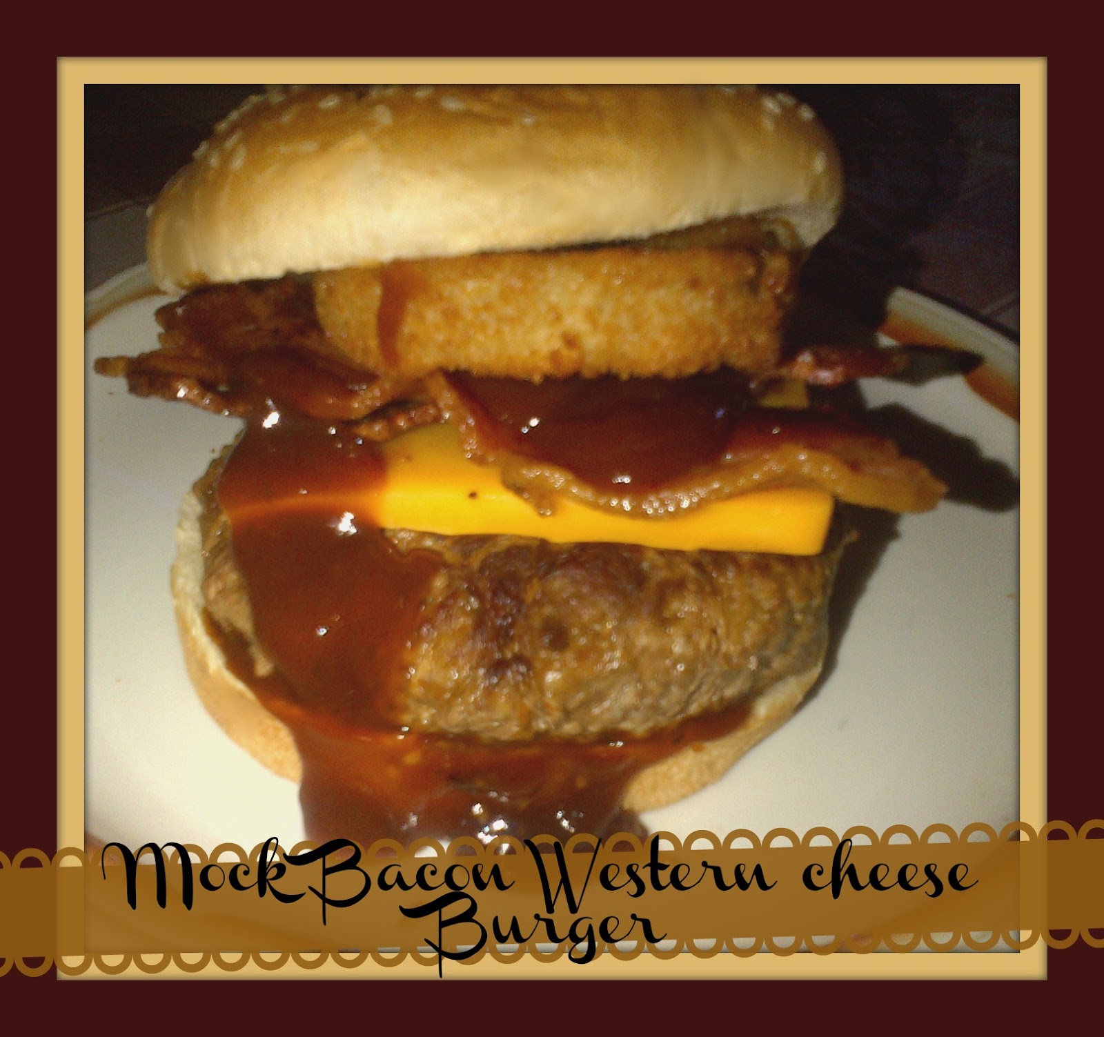 Doing it country in the city: Mock Carl's Jr. Bacon Western Cheese ...