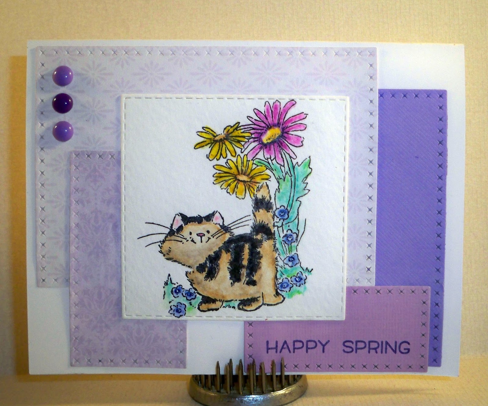 Art-Without-Anxiety: Happy Spring Kitty