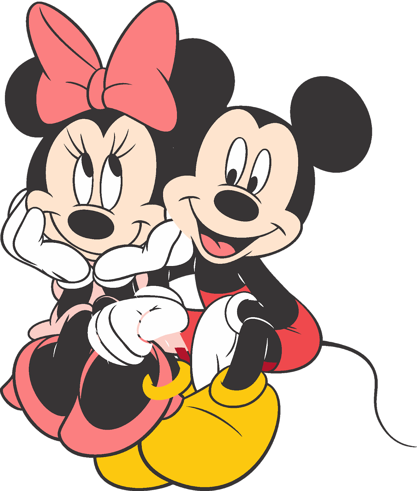 Minnie Rosa PNG e vetor - Vetores Download