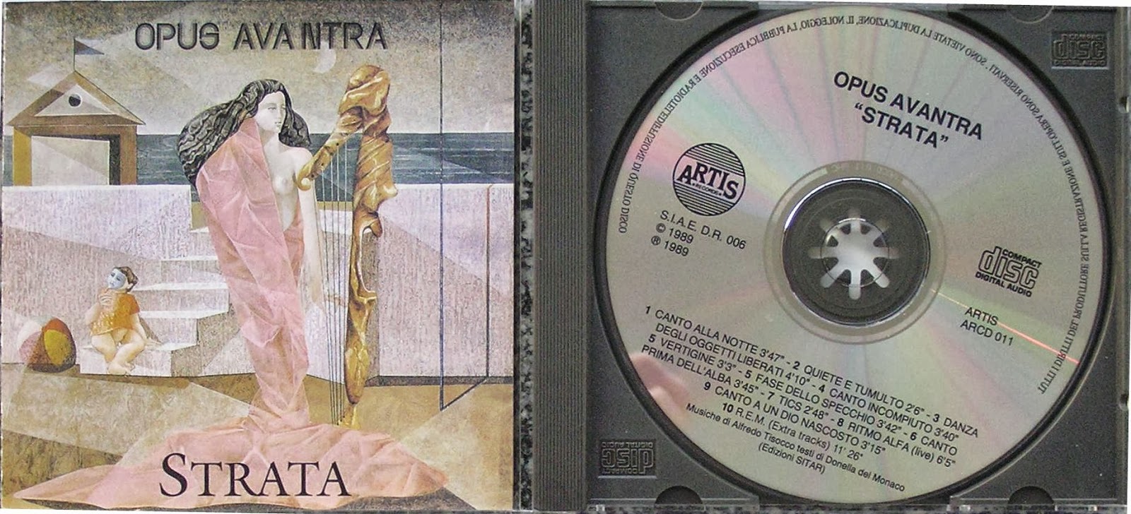 VERSO LA STRATOSFERA: Opus Avantra - seconda parte (1975-1978)