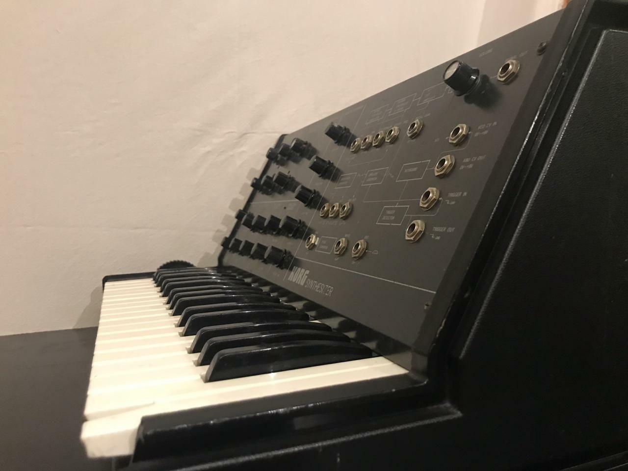 MATRIXSYNTH: Korg MS-10 Synthesizer SN 130010 with Custom Road Case