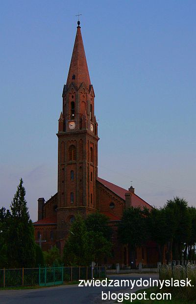 ZABYTKOWY DOLNY ŚLĄSK: STRUPINA - Kościół pw. Niepokalanego Serca N.M.P ...