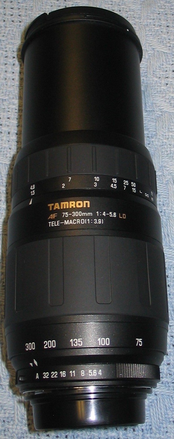 The Chens: Tamron Tamron AF 75-300mm 1:4-5.6 LD Tele-Macro Zoom Lens (672D) for Pentax