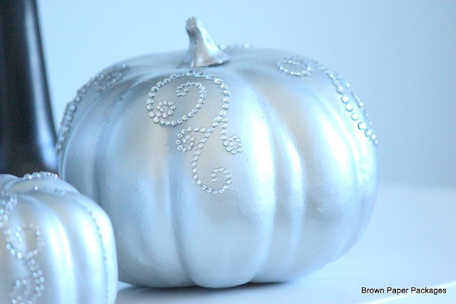 Brown Paper Packages: Blingety Bling Pumpkins!