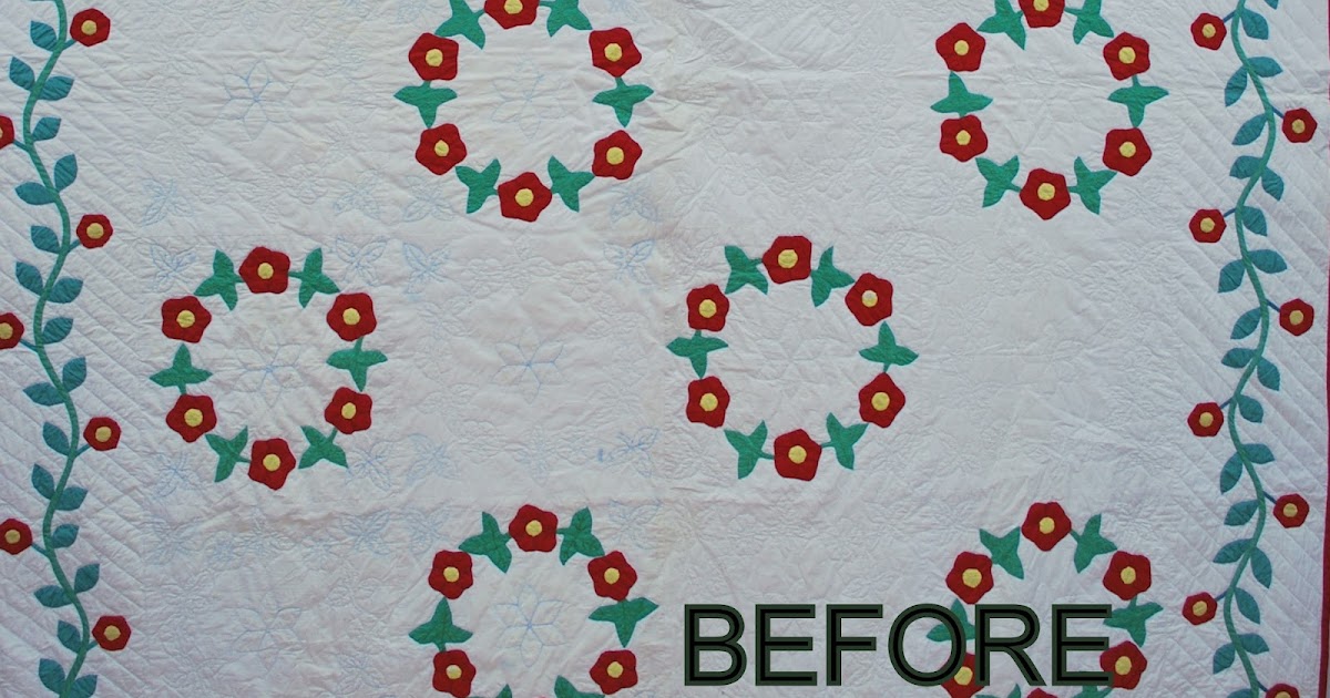 Quilts-Vintage and Antique: Restoration Quilt Wash