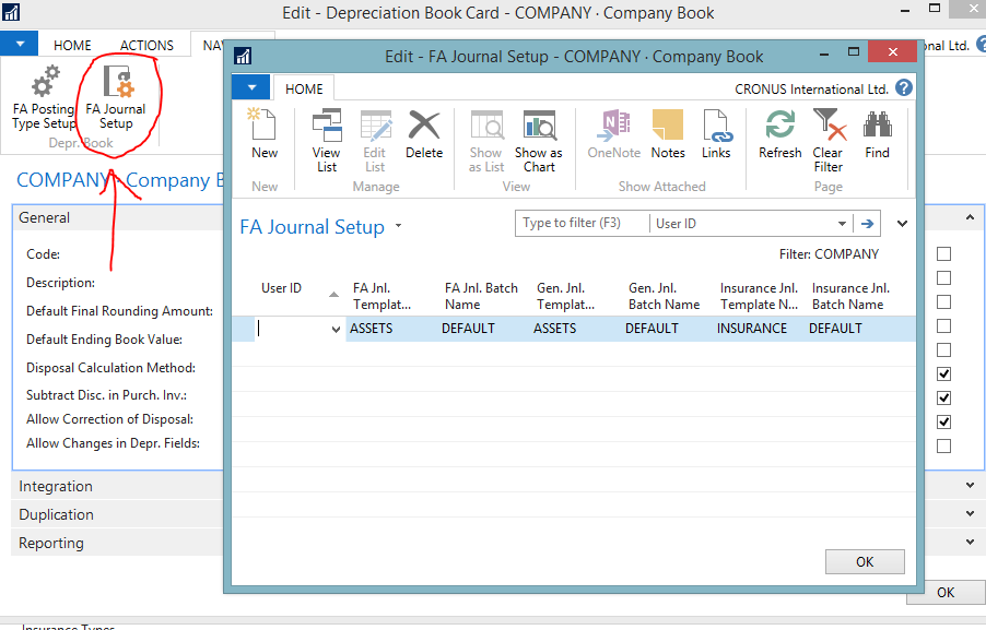 Fixed Assets - Series 3: Depreciation Books - Microsoft Dynamics NAV