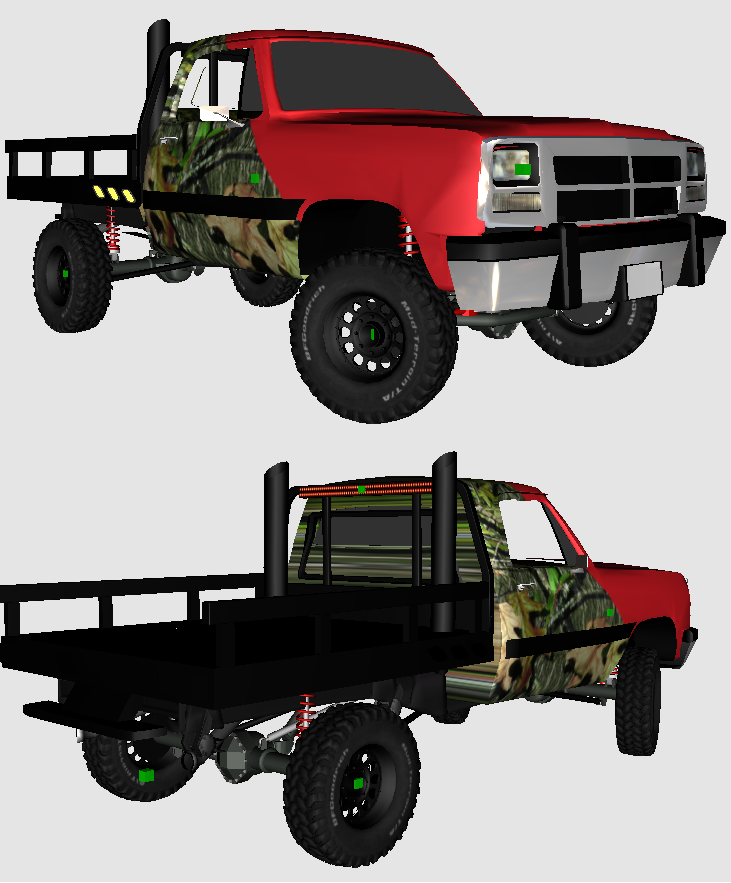 LIFTED TRUCKS,OFF ROAD Y JDM GTA SA VENEZUELA: dodge ranchera pal campo xD
