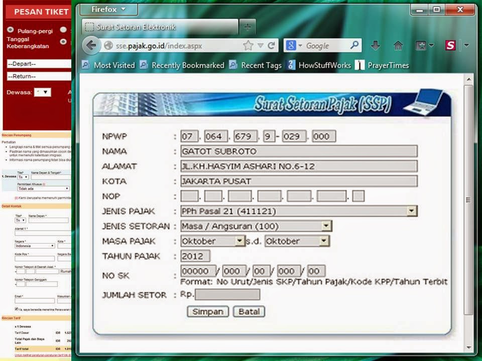 Sistem Pembayaran Pajak Secara Elektronik (Billing System) | Catatan ...