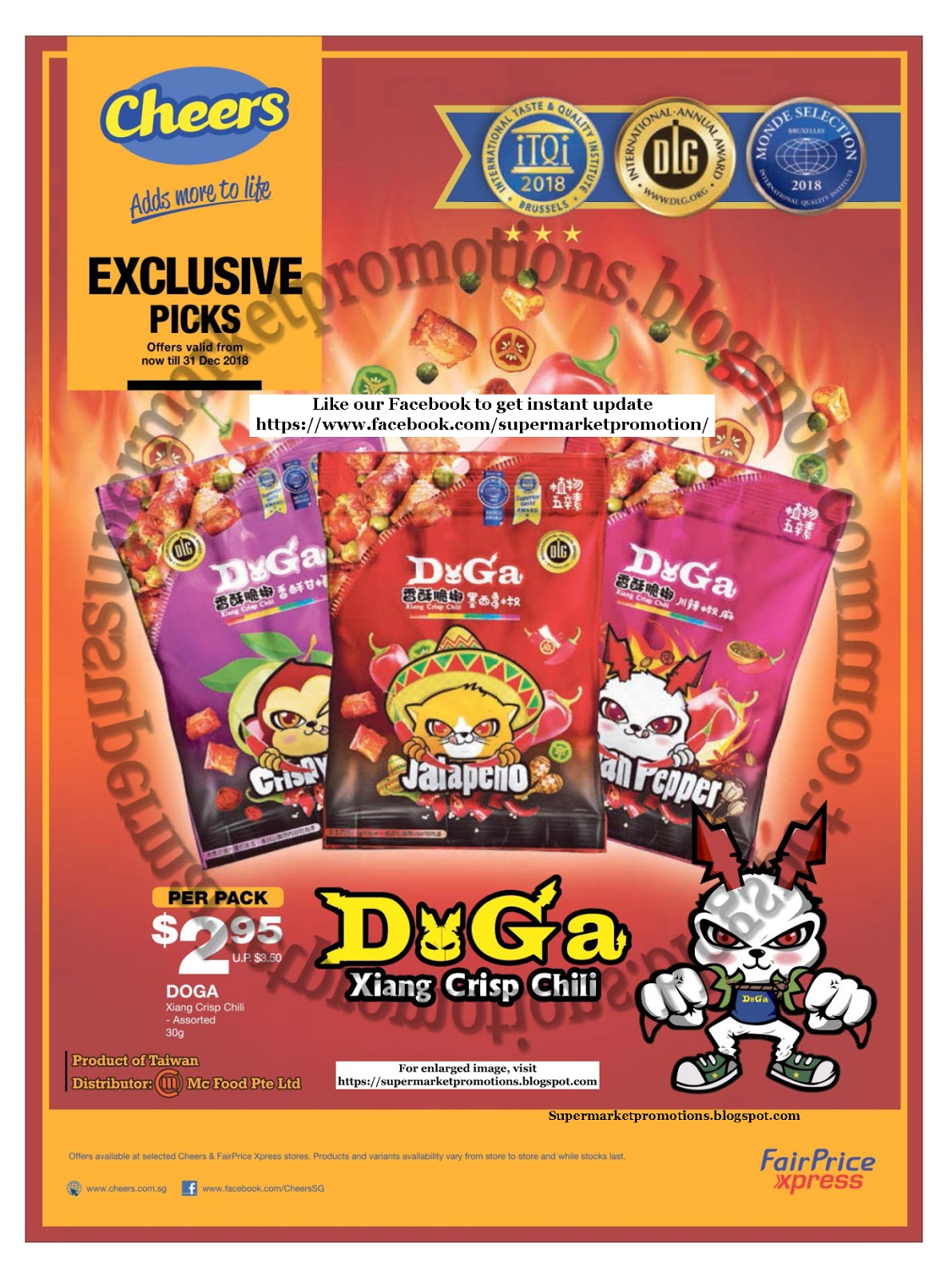 Cheers Promotion 20 November - 31 December 2018 ~ Supermarket Promotions