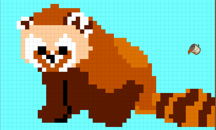 The Animal Jam Artists Collaborative: Let's Make Red Panda Pixel Art!