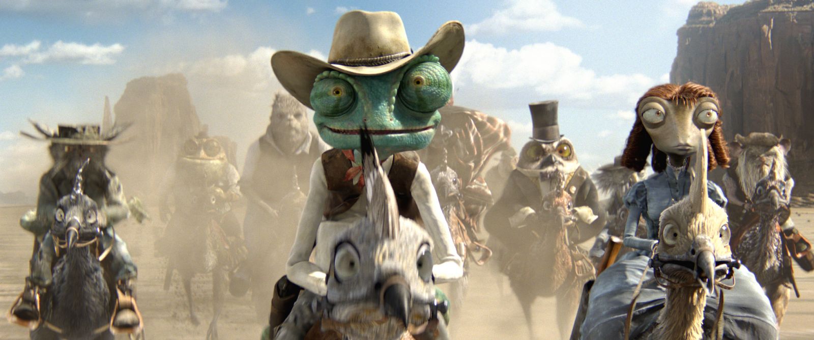 Cinoscar & Rarities: El lagarto cowboy: Crítica de RANGO