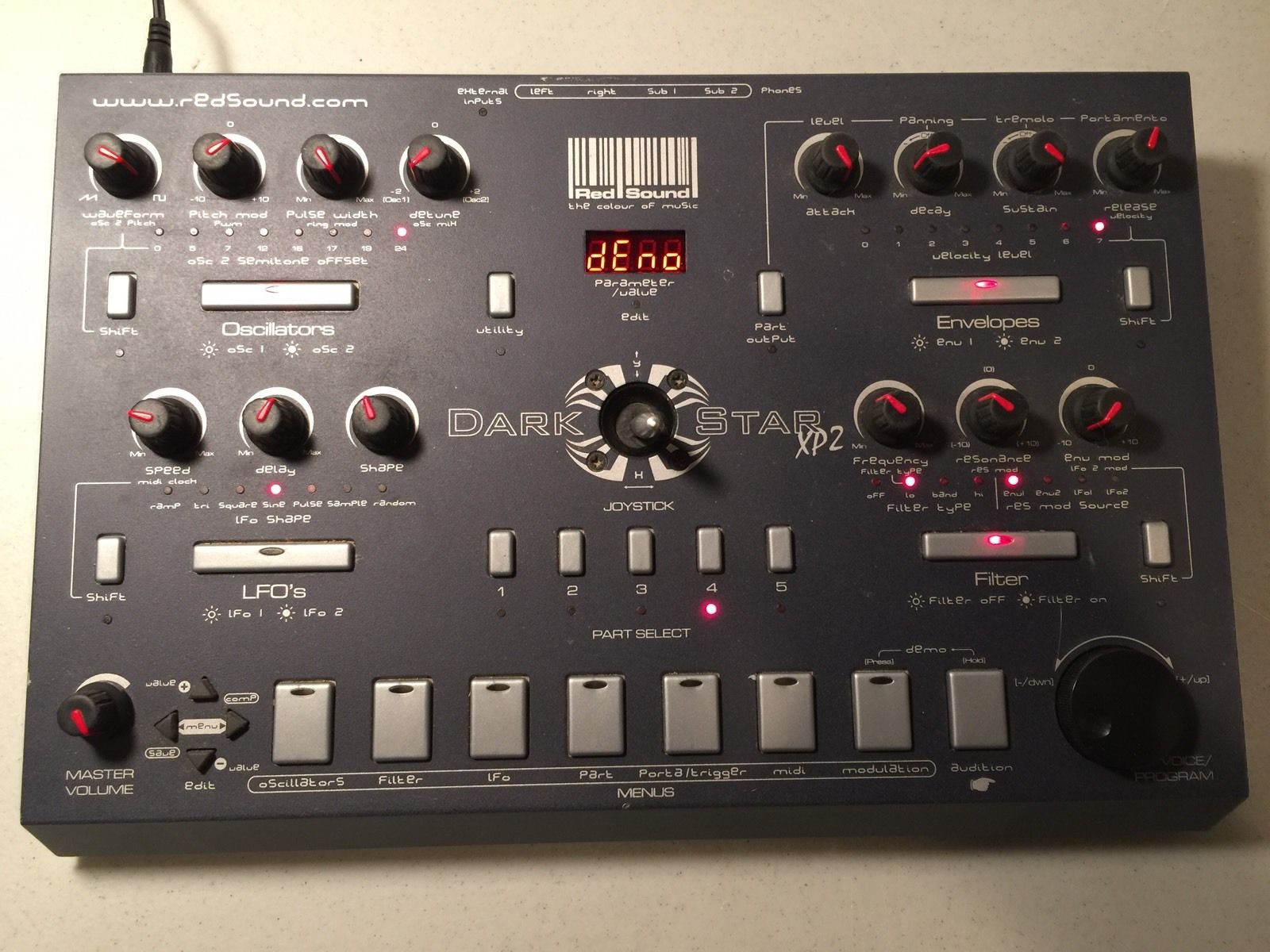MATRIXSYNTH: Red Sound Darkstar XP2 Virtual Analog Synthesizer