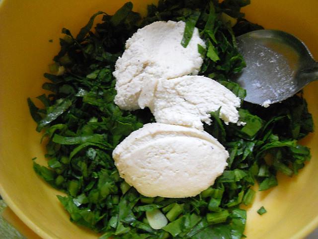 Brick Danouni aux épinard et Ricotta