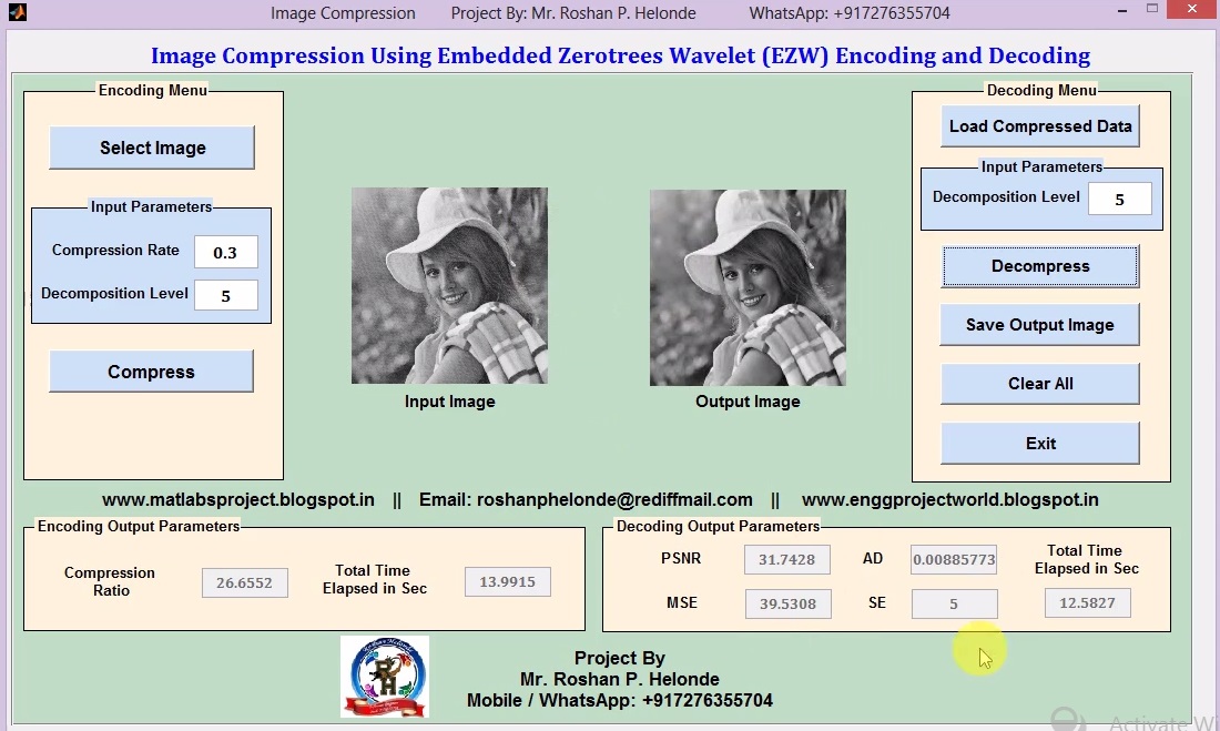 Matlab Code for Image Compression Using EZW Embedded Zerotree Wavelet ... Matlab Code for Image Compression Using EZW Embedded Zerotree Wavelet ...