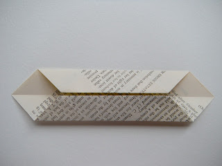 art in red wagons: DIY folded box