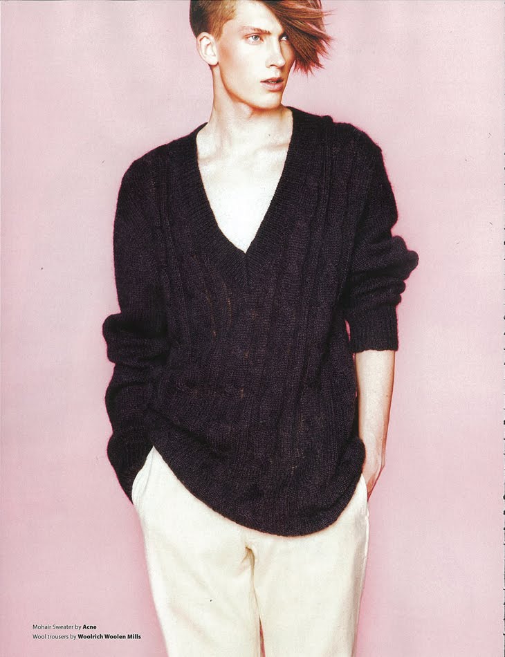 Select Model Management: Pavel in Essential Homme