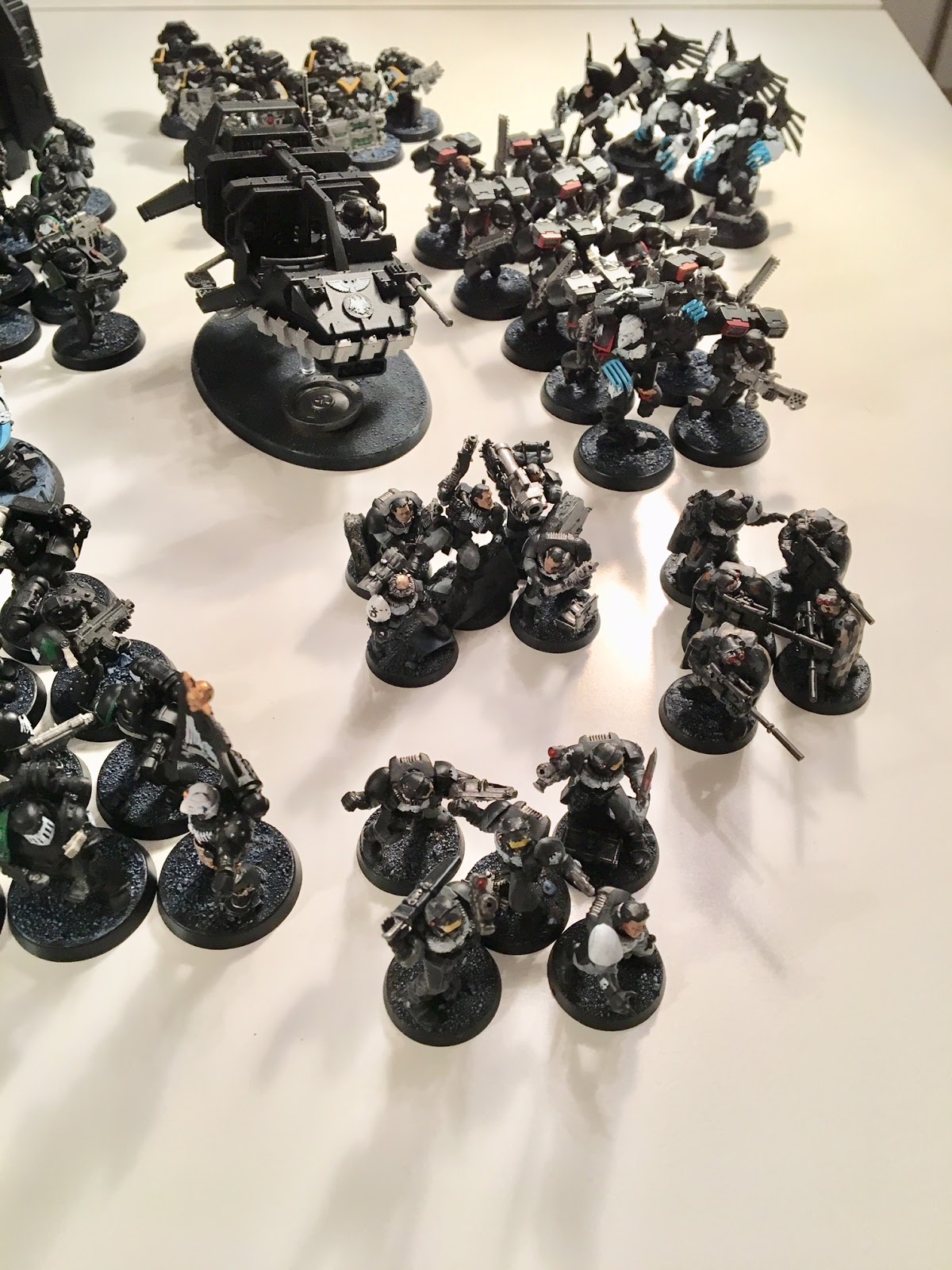 Index Astartes: Raven guard army showcase.