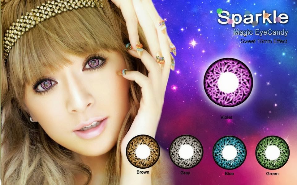 Travels of Sharm: Sparkle Contact Lens CHRISTMAS SALE!