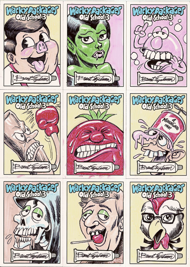 BRENT ENGSTROM'S BLOG: Wacky Packages Old School series 3 Sticker ...
