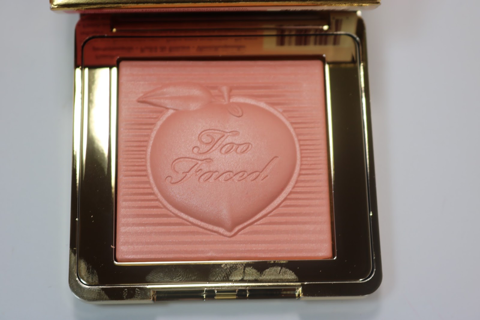 TooFaced Just Peachy Mattes Palette and Peach Blur Finishing Powder ...