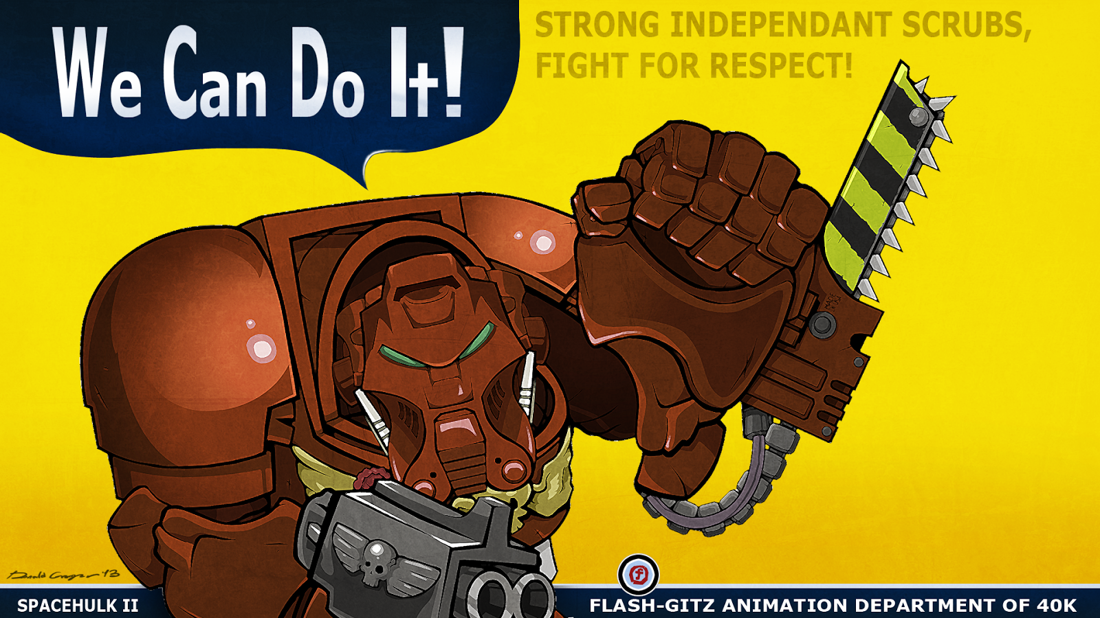 Heresy30K - The Horus Heresy Blog: Flash-Gitz Animation