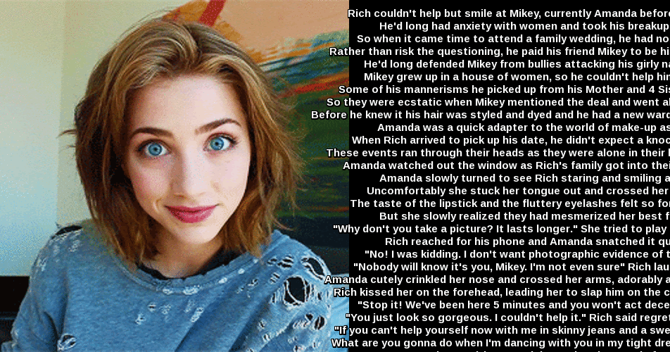 Sydney's Sissy Captions: Wedding Weekend of Discovery