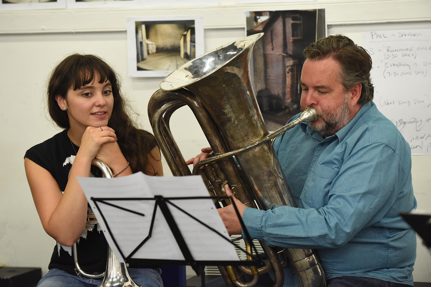 Phil Lowe. Actor and Theatre Writer: Interview with Brassed Off actors ...