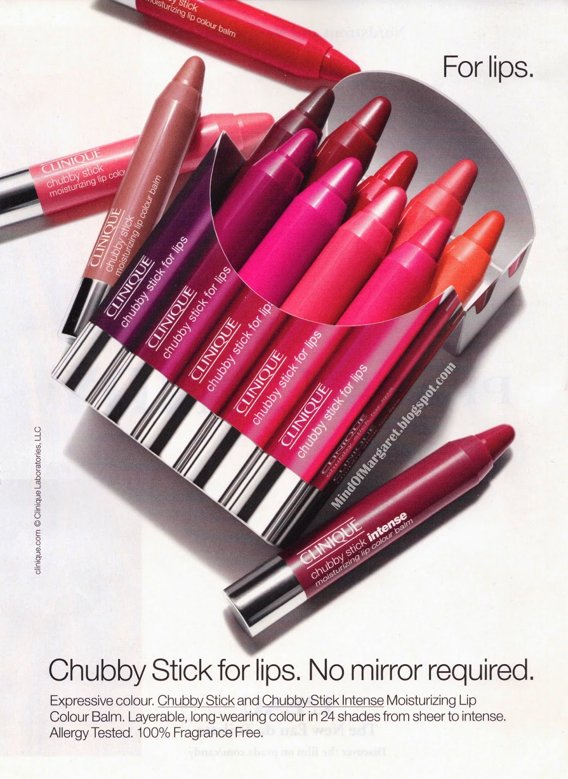 Mind Of Margaret: Cute Clinique Ad Idea