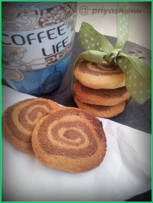 Priya's Menu - Yum Yum Yummy food for Food lovers : Pin - Wheel Cookies