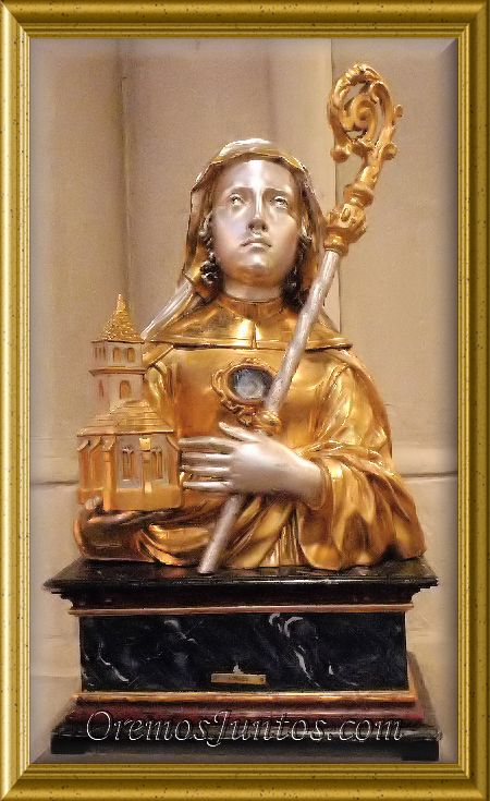 Vidas Santas: Santa Adelaida de Vilich, Abadesa