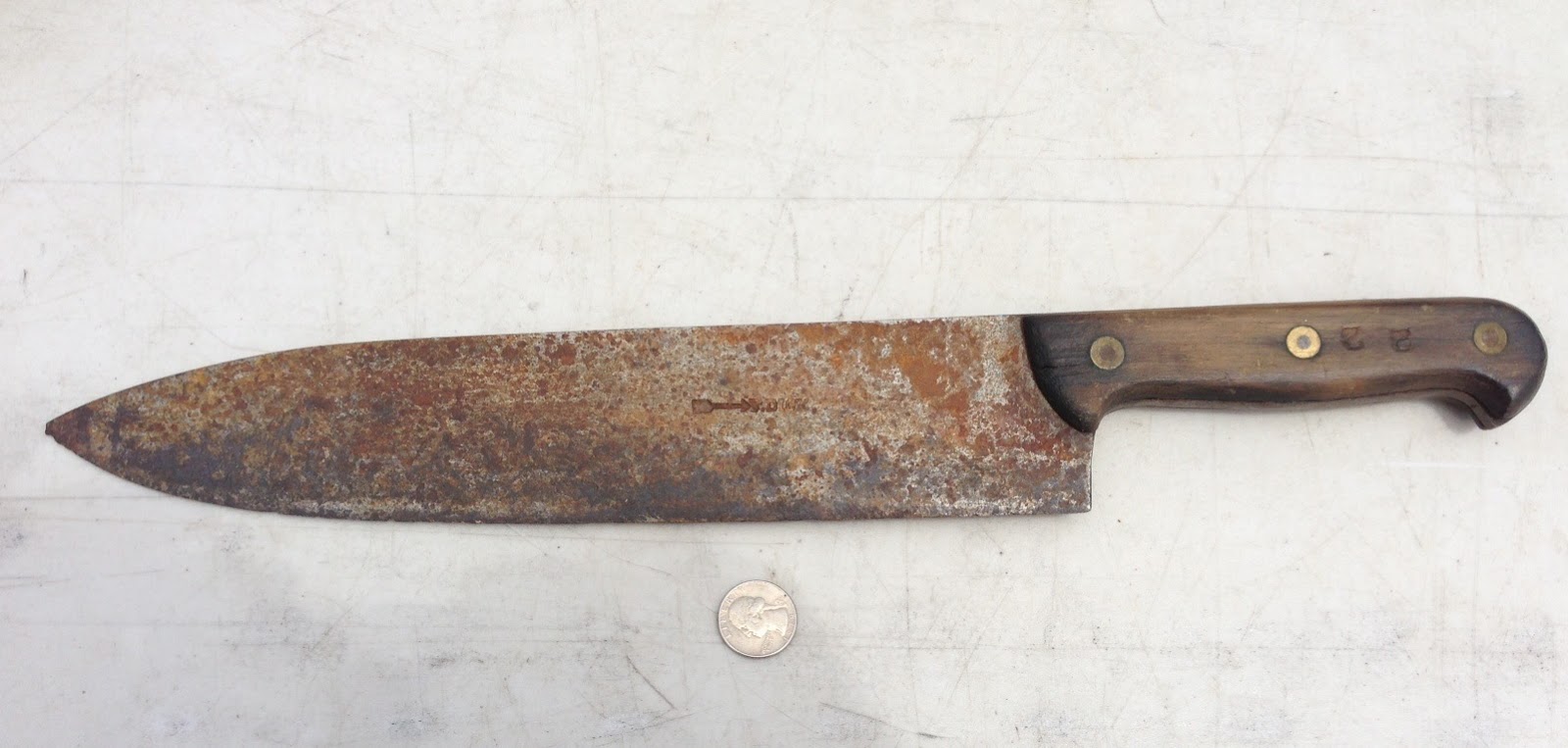 Mobile Knife Sharpening / Knife Sales: Giant, Ancient F. Dick Knife at ...