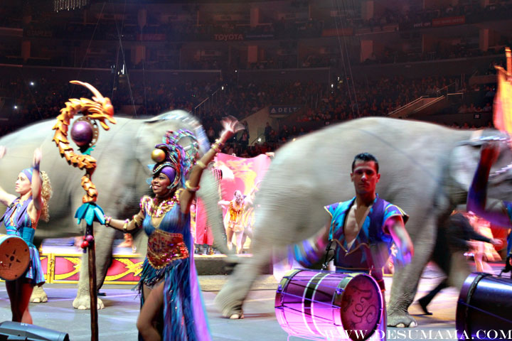 Ringling Brother's Barnum & Bailey Circus in Southern California