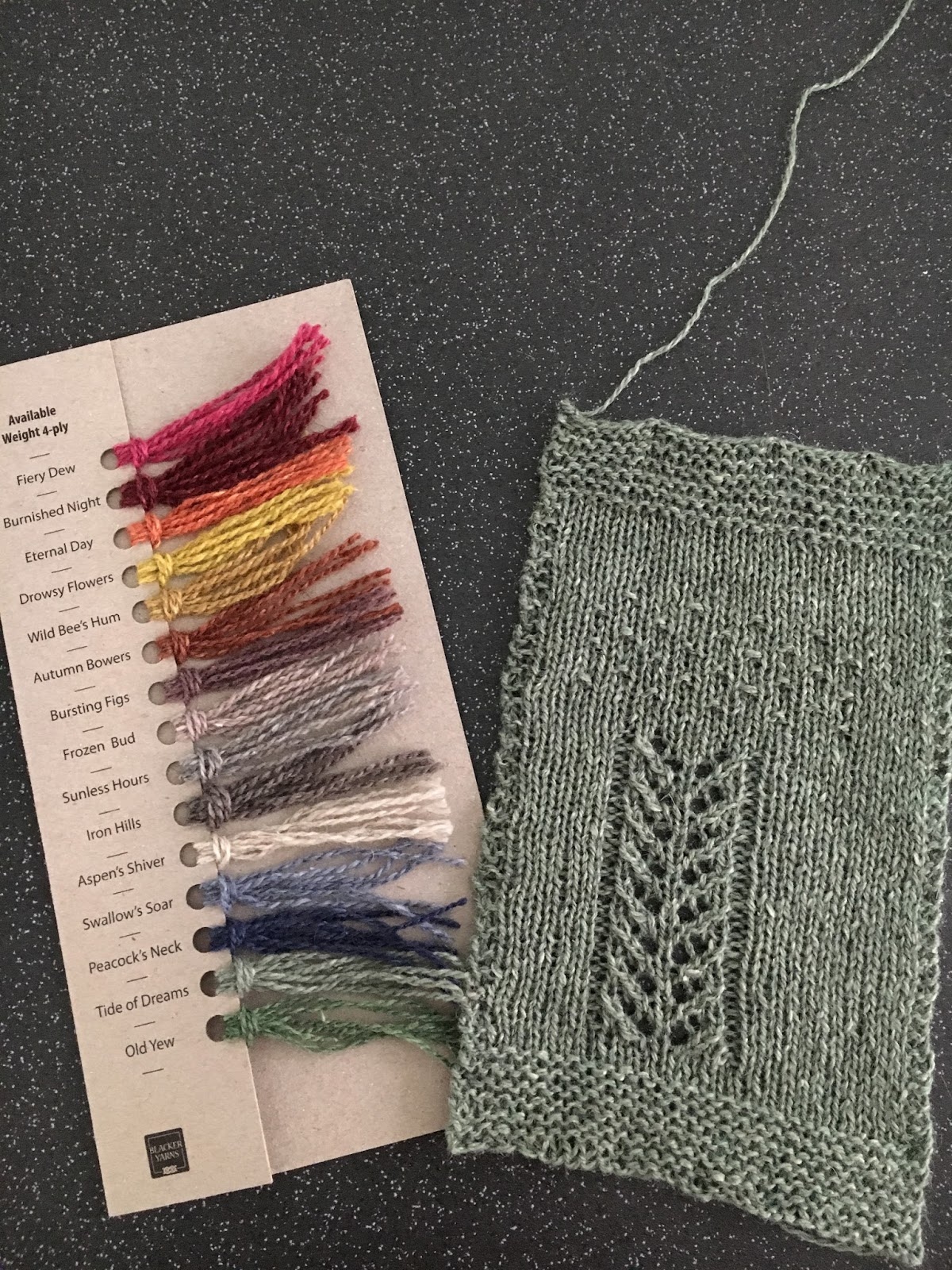 BritYarn: Samite Silk Blend - A New Yarn from Blacker Yarns