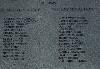 walking the rainbow trail: Rosehearty Air Raid: 29.01.1942