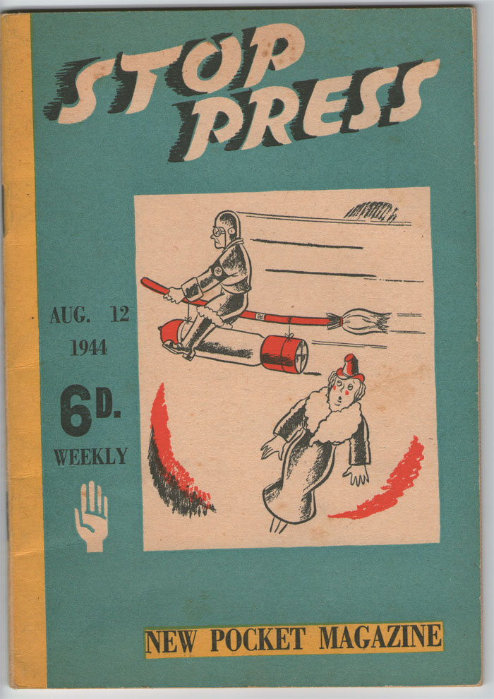 Pikitia Press Blog: Stop Press Weekly Pocket Magazine 1944 Jaycol Comic ...