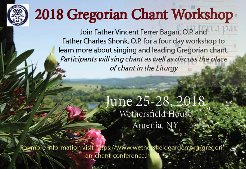 Gregorian Chant Retreat led by Dominican Priests - Chant Café
