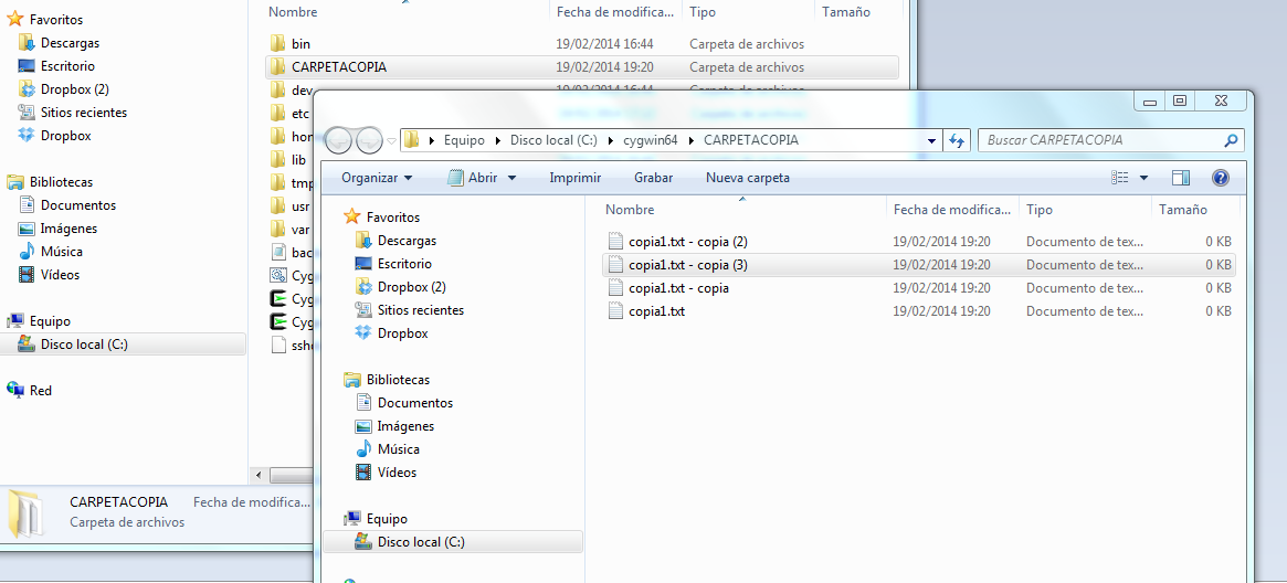 Copias incrementales con Rsync. Windows a Linux (Parte 2).