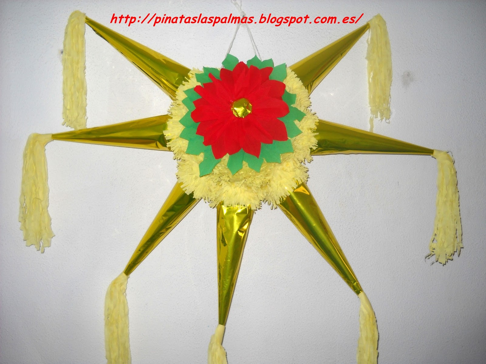 Piñatas Las Palmas: Piñata estrella de siete picos