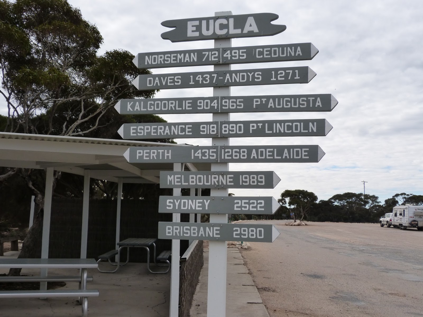 Betten On Bike: DAY 85 - 3RD JULY 2013 - MADURA ROADHOUSE TO EUCLA
