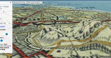 Maps Mania: Scotland with Exaggerated Elevation