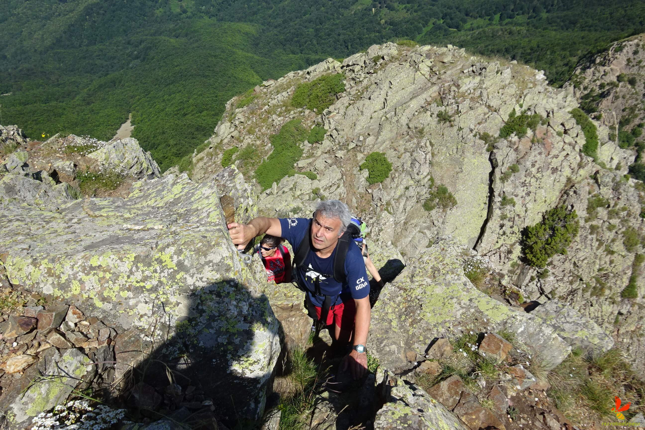 res sota els peus: La cresta dels Castellets a les Agudes